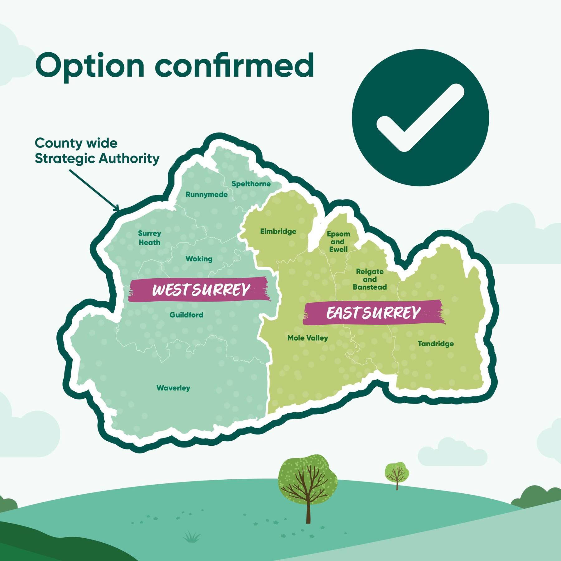 Two Unitary Councils Confirmed for Surrey: East & West Surrey ...